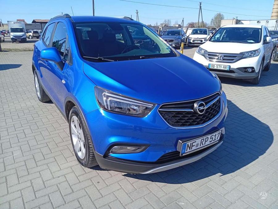 Blue Opel Mokka X 2017 in Taurage, with an engine capacity of 1.60 L and mileage of 249 thousand km for 5900 €, photo 3 on AUTOMOTO.COM.LV