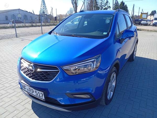 Синий Опель Мокка X 2017 в Таураге, объемом двигателя 1.60 л и пробегом 249 тыс. км за 5900 €, фото 8 на AUTOMOTO.COM.LV
