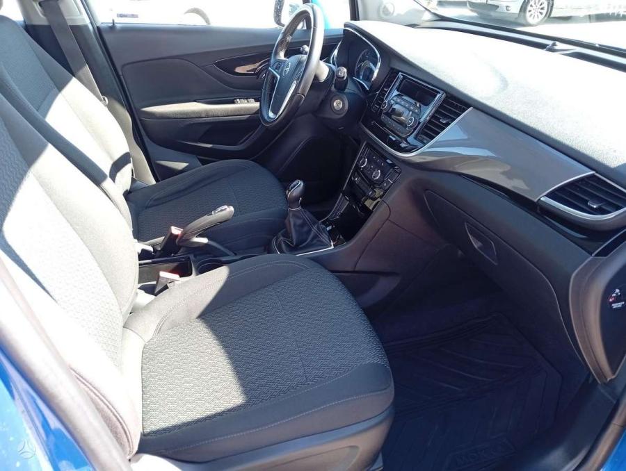 Blue Opel Mokka X 2017 in Taurage, with an engine capacity of 1.60 L and mileage of 249 thousand km for 5900 €, photo 13 on AUTOMOTO.COM.LV