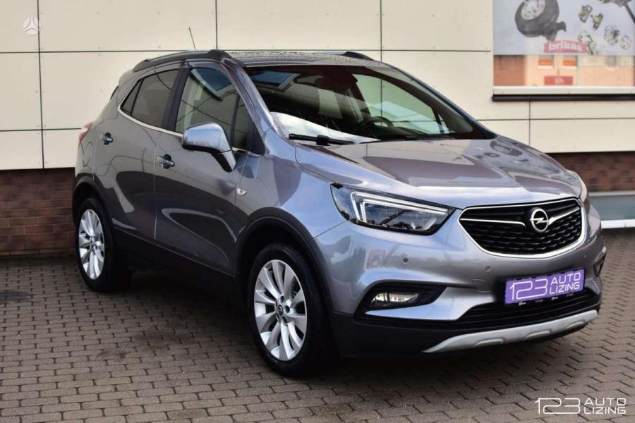 Синий Опель Мокка X 2017 в Кретинга, объемом двигателя 1.60 л и пробегом 220 тыс. км за 9150 €, фото 6 на AUTOMOTO.COM.LV