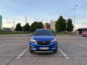 Blue Opel Mokka X 2018 in Vilnius, with an engine capacity of 1.36 L and mileage of 189 thousand km for 9990 €, photo 3 on AUTOMOTO.COM.LV