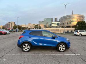Blue Opel Mokka X 2018 in Vilnius, with an engine capacity of 1.36 L and mileage of 189 thousand km for 9990 €, photo 5 on AUTOMOTO.COM.LV