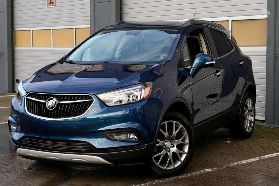 Blue Opel Mokka X 2019 in Kretinga, with an engine capacity of 1.36 L and mileage of 123 thousand km for 11499 €, photo 3 on AUTOMOTO.COM.LV
