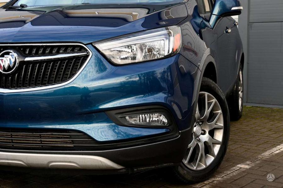 Blue Opel Mokka X 2019 in Kretinga, with an engine capacity of 1.36 L and mileage of 123 thousand km for 11499 €, photo 5 on AUTOMOTO.COM.LV