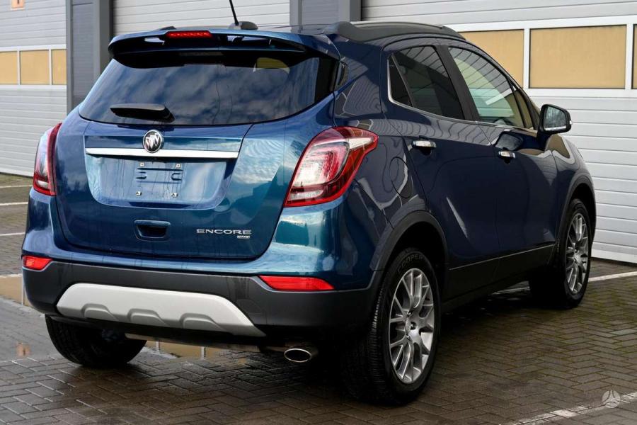Blue Opel Mokka X 2019 in Kretinga, with an engine capacity of 1.36 L and mileage of 123 thousand km for 11499 €, photo 7 on AUTOMOTO.COM.LV