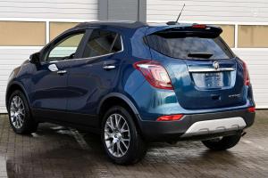 Blue Opel Mokka X 2019 in Kretinga, with an engine capacity of 1.36 L and mileage of 123 thousand km for 11499 €, photo 9 on AUTOMOTO.COM.LV