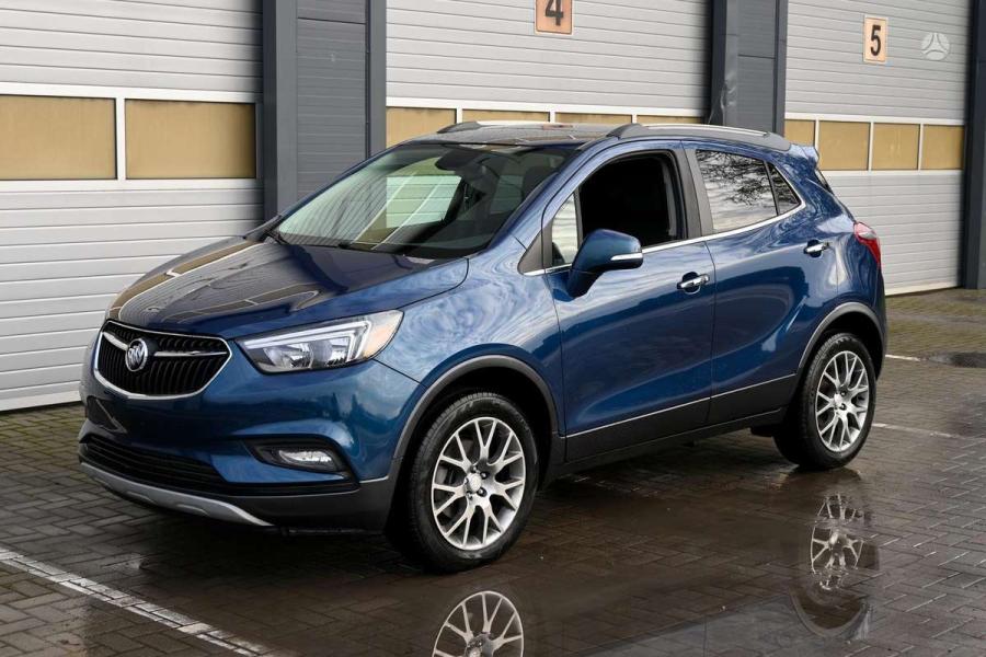 Blue Opel Mokka X 2019 in Kretinga, with an engine capacity of 1.36 L and mileage of 123 thousand km for 11499 €, photo 15 on AUTOMOTO.COM.LV
