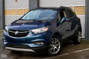 Blue Opel Mokka X 2019 in Kretinga, with an engine capacity of 1.40 L and mileage of 123 thousand km for 11499 €, photo 3 on AUTOMOTO.COM.LV