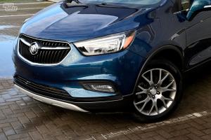 Blue Opel Mokka X 2019 in Kretinga, with an engine capacity of 1.40 L and mileage of 123 thousand km for 11499 €, photo 4 on AUTOMOTO.COM.LV