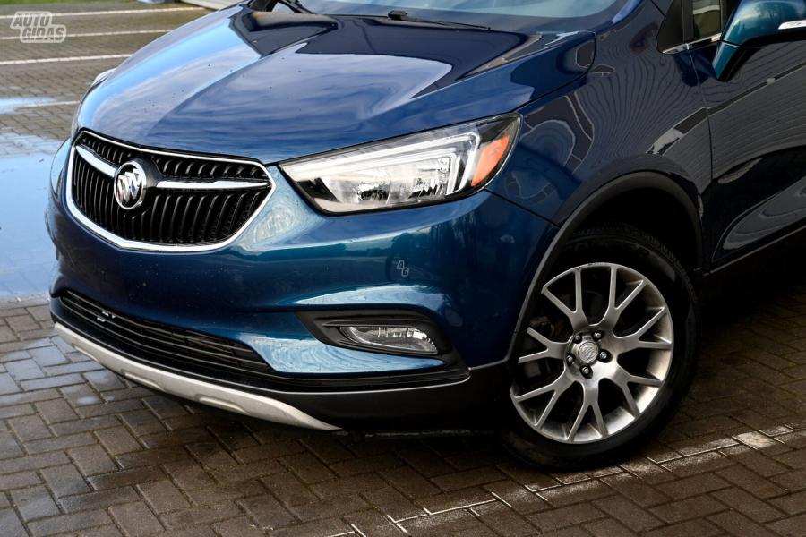 Blue Opel Mokka X 2019 in Kretinga, with an engine capacity of 1.40 L and mileage of 123 thousand km for 11499 €, photo 4 on AUTOMOTO.COM.LV