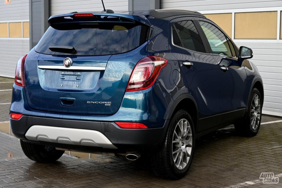 Blue Opel Mokka X 2019 in Kretinga, with an engine capacity of 1.40 L and mileage of 123 thousand km for 11499 €, photo 7 on AUTOMOTO.COM.LV