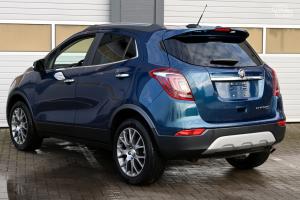 Blue Opel Mokka X 2019 in Kretinga, with an engine capacity of 1.40 L and mileage of 123 thousand km for 11499 €, photo 9 on AUTOMOTO.COM.LV