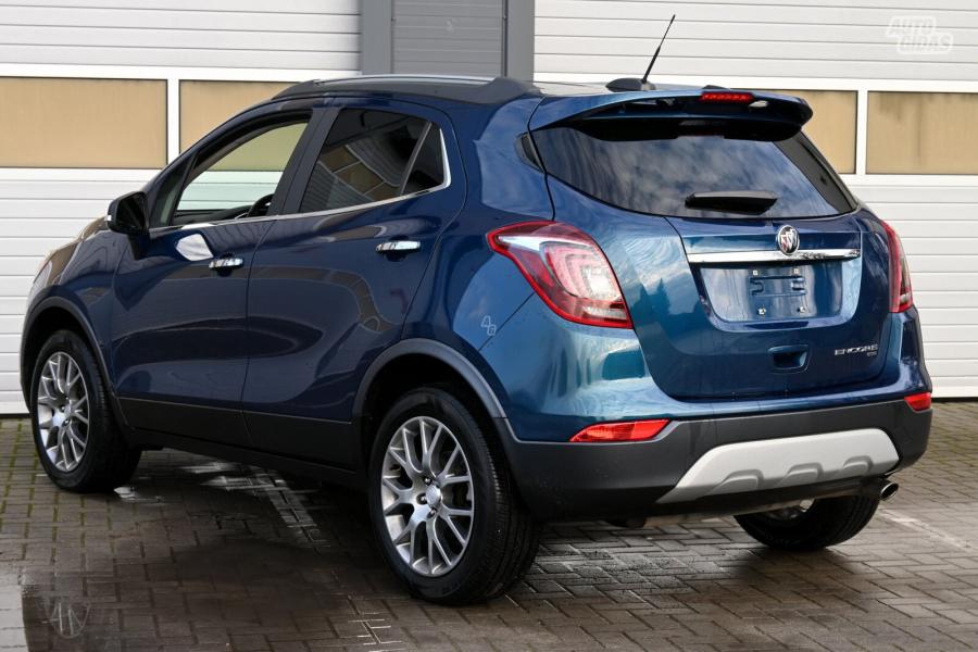 Blue Opel Mokka X 2019 in Kretinga, with an engine capacity of 1.40 L and mileage of 123 thousand km for 11499 €, photo 9 on AUTOMOTO.COM.LV