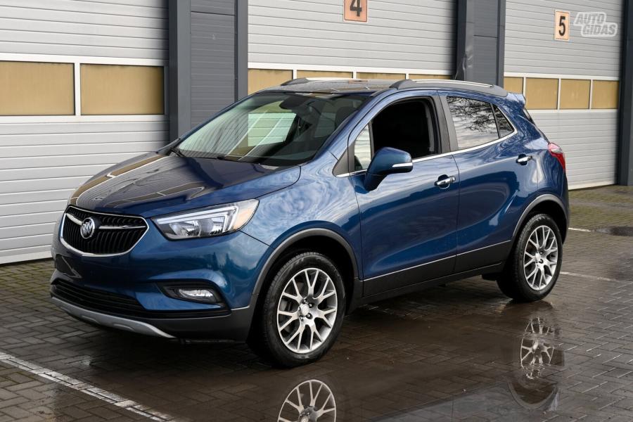 Blue Opel Mokka X 2019 in Kretinga, with an engine capacity of 1.40 L and mileage of 123 thousand km for 11499 €, photo 14 on AUTOMOTO.COM.LV