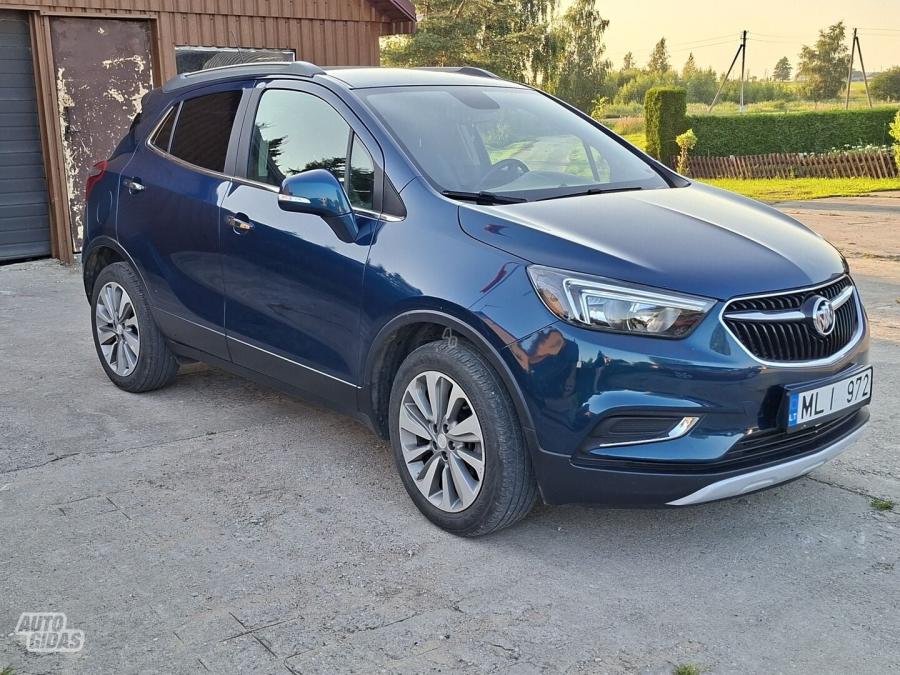 Blue Opel Mokka X 2019 in Silute, with an engine capacity of 1.40 L and mileage of 44 thousand km for 10500 €, photo 4 on AUTOMOTO.COM.LV