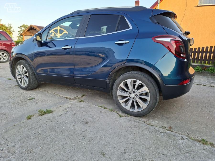 Blue Opel Mokka X 2019 in Silute, with an engine capacity of 1.40 L and mileage of 44 thousand km for 10500 €, photo 7 on AUTOMOTO.COM.LV