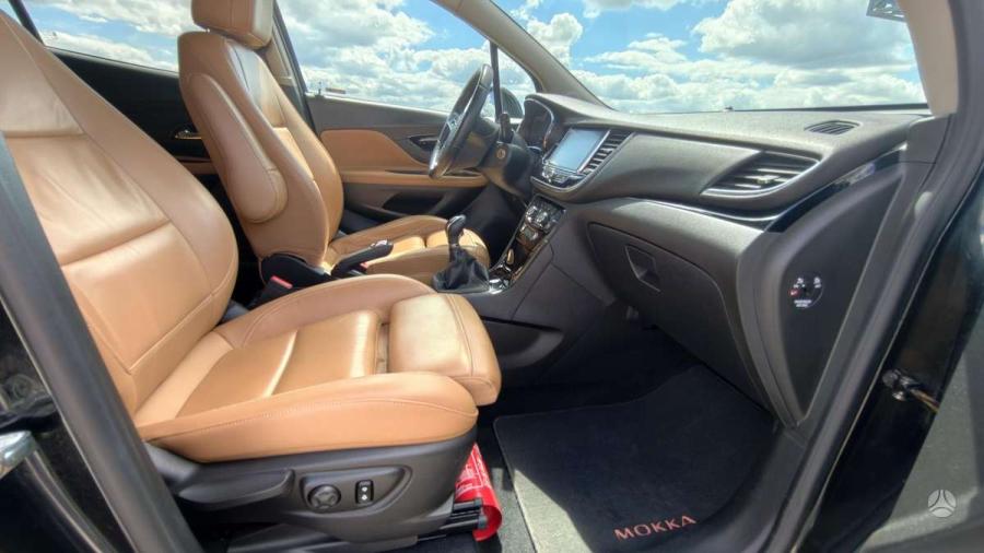 Brūns Opel Mokka X 2016 Viļņa, ar dzinēja tilpumu 1.40 L un nobraukumu 221 tūkst. km par 7900 €, foto 12 vietnē AUTOMOTO.COM.LV