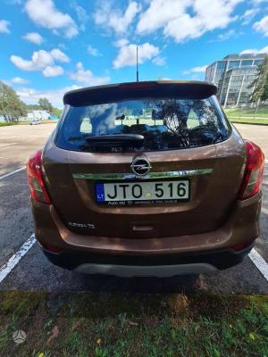 Brown Opel Mokka X 2017 in Vilnius, with an engine capacity of 1.60 L and mileage of 77 thousand km for 8900 €, photo 6 on AUTOMOTO.COM.LV