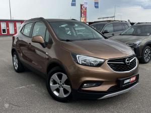 Brown Opel Mokka X 2017 in Vilnius, with an engine capacity of 1.60 L and mileage of 77 thousand km for 8690 €, photo 1 on AUTOMOTO.COM.LV