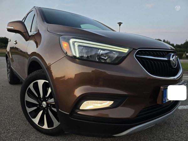 Brown Opel Mokka X 2017 in Siauliai, with an engine capacity of 1.36 L and mileage of 122 thousand km for 8850 €, photo 1 on AUTOMOTO.COM.LV