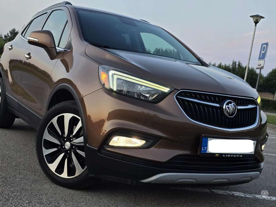 Brūns Opel Mokka X 2017 Šauļi, ar dzinēja tilpumu 1.36 L un nobraukumu 122 tūkst. km par 8850 €, foto 3 vietnē AUTOMOTO.COM.LV