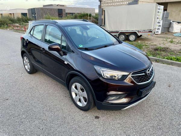 Brown Opel Mokka X 2017 in Kaunas, with an engine capacity of 1.60 L and mileage of 131 thousand km for 8500 €, photo 8 on AUTOMOTO.COM.LV