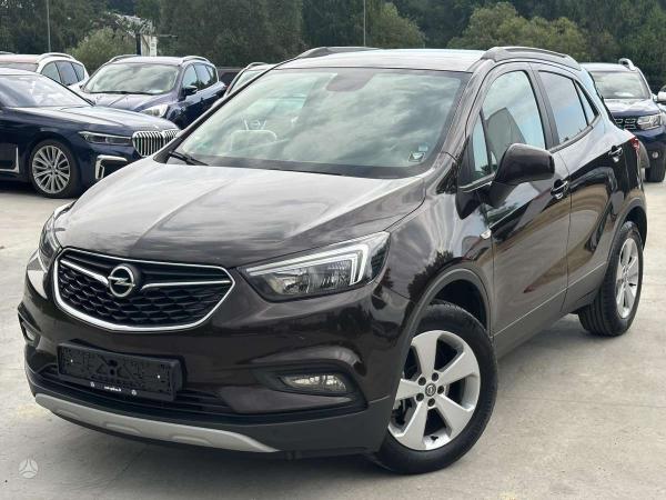 Brown Opel Mokka X 2017 in Alytus, with an engine capacity of 1.60 L and mileage of 217 thousand km for 8350 €, photo 1 on AUTOMOTO.COM.LV