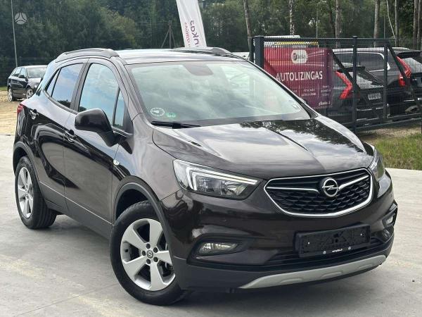 Brown Opel Mokka X 2017 in Alytus, with an engine capacity of 1.60 L and mileage of 217 thousand km for 8350 €, photo 2 on AUTOMOTO.COM.LV