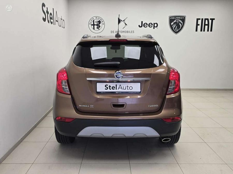 Brown Opel Mokka X 2017 in Vilnius, with an engine capacity of 1.36 L and mileage of 79 thousand km for 10990 €, photo 7 on AUTOMOTO.COM.LV