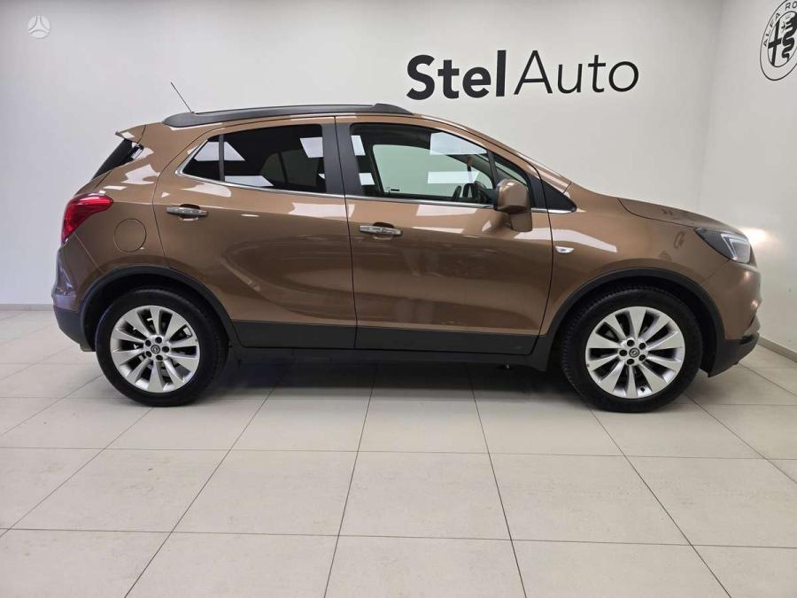 Brown Opel Mokka X 2017 in Vilnius, with an engine capacity of 1.36 L and mileage of 79 thousand km for 10990 €, photo 8 on AUTOMOTO.COM.LV