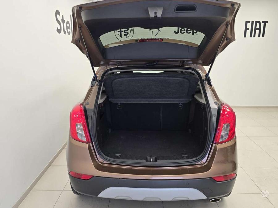 Brown Opel Mokka X 2017 in Vilnius, with an engine capacity of 1.36 L and mileage of 79 thousand km for 10990 €, photo 40 on AUTOMOTO.COM.LV