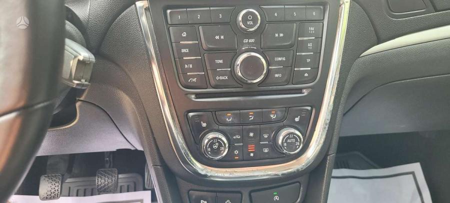 Opel Mokka X 2015 in Kaunas, with an engine capacity of 1.40 L and mileage of 176 thousand km for 5950 €, photo 15 on AUTOMOTO.COM.LV