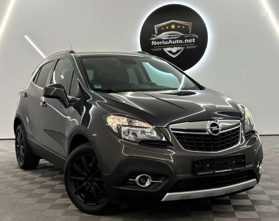 Pelēks Opel Mokka X 2015 Marijampole, ar dzinēja tilpumu 1.60 L un nobraukumu 152 tūkst. km par 7600 €, foto 1 vietnē AUTOMOTO.COM.LV