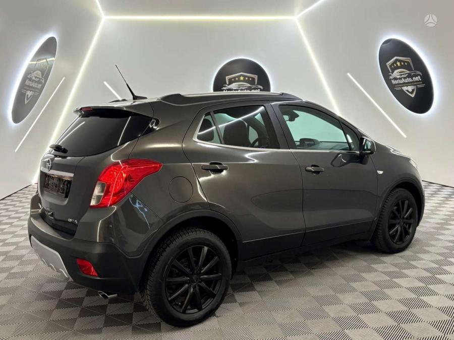 Pelēks Opel Mokka X 2015 Marijampole, ar dzinēja tilpumu 1.60 L un nobraukumu 152 tūkst. km par 7600 €, foto 9 vietnē AUTOMOTO.COM.LV
