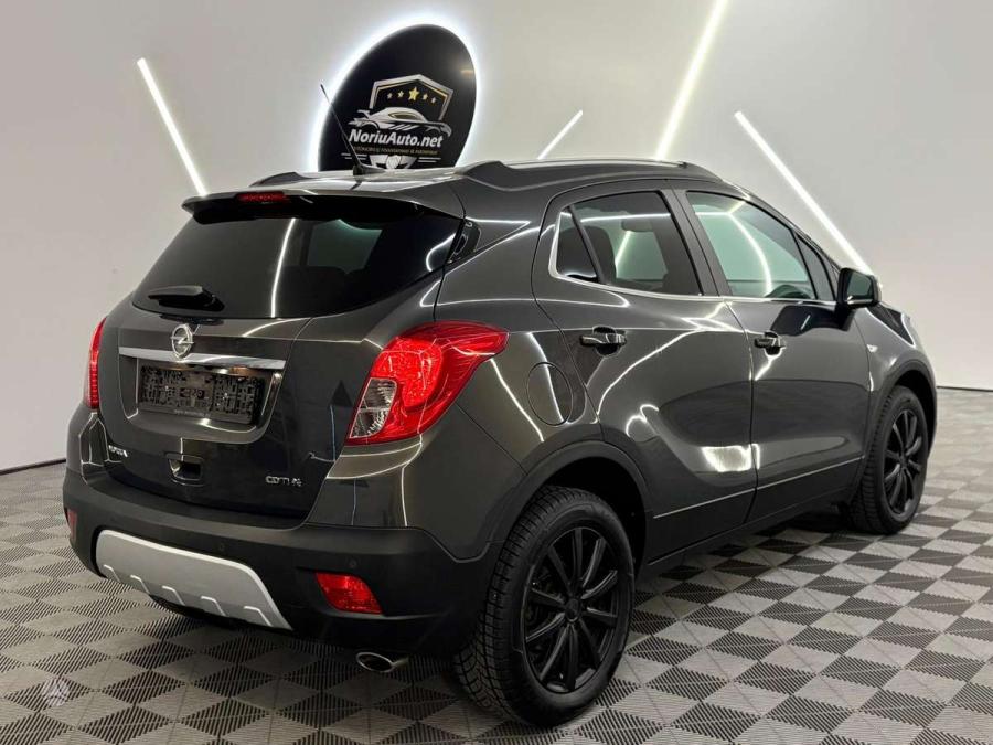 Pelēks Opel Mokka X 2015 Marijampole, ar dzinēja tilpumu 1.60 L un nobraukumu 152 tūkst. km par 7600 €, foto 23 vietnē AUTOMOTO.COM.LV