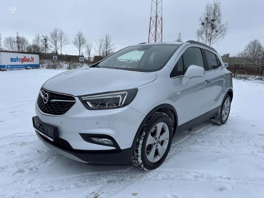 Grey Opel Mokka X 2016 in Alytus, with an engine capacity of 1.60 L and mileage of 268 thousand km for 9250 €, photo 2 on AUTOMOTO.COM.LV