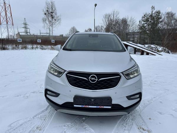 Grey Opel Mokka X 2016 in Alytus, with an engine capacity of 1.60 L and mileage of 268 thousand km for 9250 €, photo 3 on AUTOMOTO.COM.LV