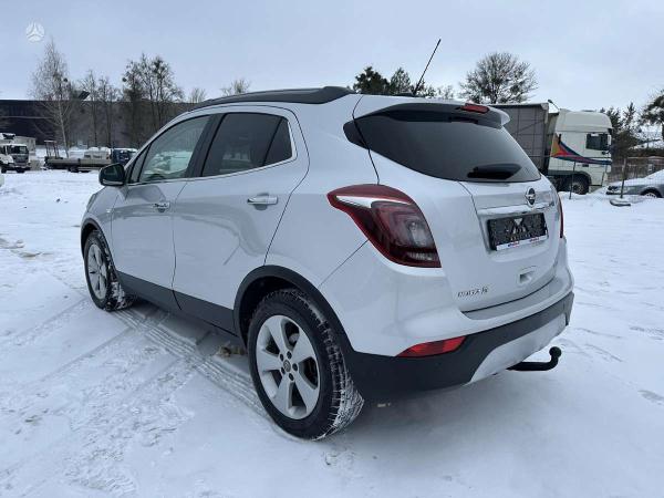 Grey Opel Mokka X 2016 in Alytus, with an engine capacity of 1.60 L and mileage of 268 thousand km for 9250 €, photo 7 on AUTOMOTO.COM.LV