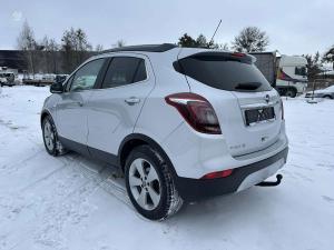 Grey Opel Mokka X 2016 in Alytus, with an engine capacity of 1.60 L and mileage of 268 thousand km for 9250 €, photo 7 on AUTOMOTO.COM.LV
