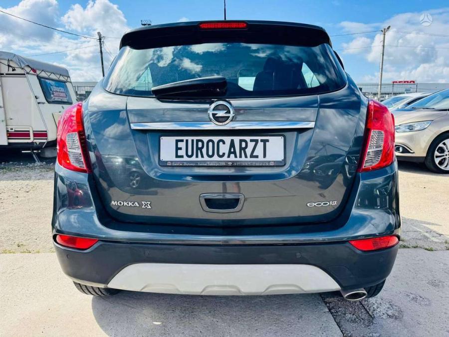 Grey Opel Mokka X 2016 in Kaunas, with an engine capacity of 1.36 L and mileage of 206 thousand km for 7100 €, photo 6 on AUTOMOTO.COM.LV