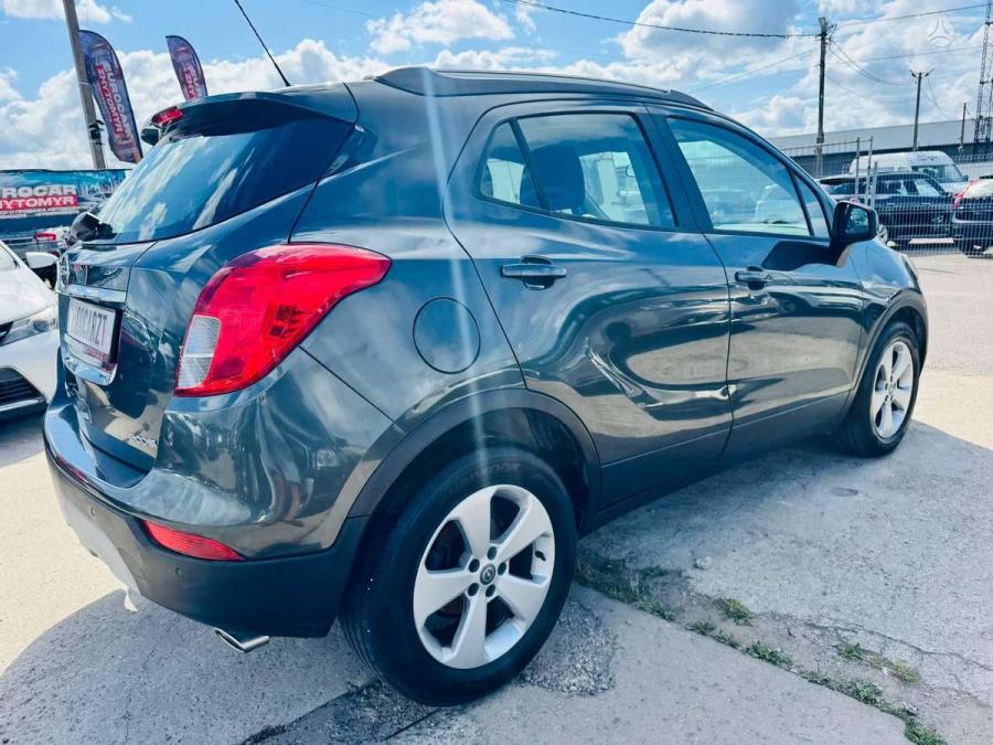 Grey Opel Mokka X 2016 in Kaunas, with an engine capacity of 1.36 L and mileage of 206 thousand km for 7100 €, photo 7 on AUTOMOTO.COM.LV