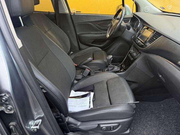 Pelēks Opel Mokka X 2017 Marijampole, ar dzinēja tilpumu 1.40 L un nobraukumu 132 tūkst. km par 6950 €, foto 9 vietnē AUTOMOTO.COM.LV