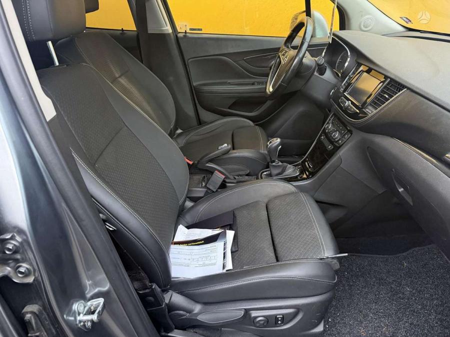 Pelēks Opel Mokka X 2017 Marijampole, ar dzinēja tilpumu 1.40 L un nobraukumu 132 tūkst. km par 6950 €, foto 9 vietnē AUTOMOTO.COM.LV