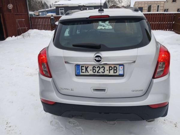 Grey Opel Mokka X 2017 in Kazlu Ruda, with an engine capacity of 1.60 L and mileage of 217 thousand km for 8500 €, photo 3 on AUTOMOTO.COM.LV