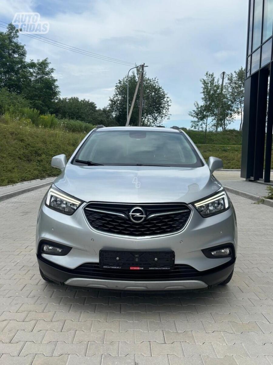 Grey Opel Mokka X 2017 in Vilnius, with an engine capacity of 1.60 L and mileage of 152 thousand km for 7950 €, photo 2 on AUTOMOTO.COM.LV
