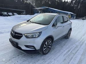 Pelēks Opel Mokka X 2017 Viļņa, ar dzinēja tilpumu 1.60 L un nobraukumu 153 tūkst. km par 8950 €, foto  vietnē AUTOMOTO.COM.LV
