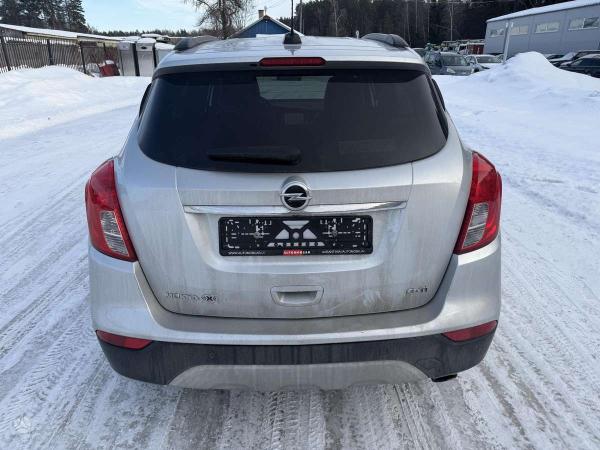Grey Opel Mokka X 2017 in Vilnius, with an engine capacity of 1.60 L and mileage of 153 thousand km for 8950 €, photo 6 on AUTOMOTO.COM.LV