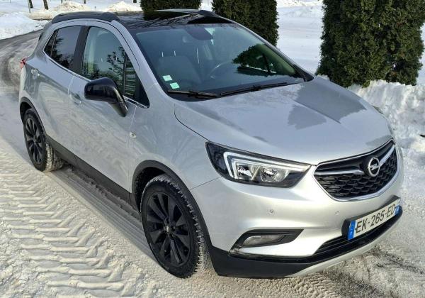 Grey Opel Mokka X 2017 in Taurage, with an engine capacity of 1.40 L and mileage of 188 thousand km for 6900 €, photo 1 on AUTOMOTO.COM.LV