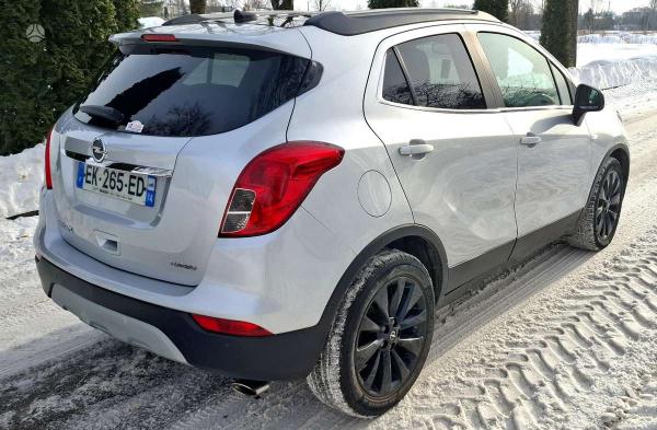 Grey Opel Mokka X 2017 in Taurage, with an engine capacity of 1.40 L and mileage of 188 thousand km for 6900 €, photo 4 on AUTOMOTO.COM.LV