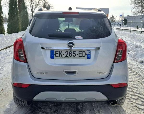 Grey Opel Mokka X 2017 in Taurage, with an engine capacity of 1.40 L and mileage of 188 thousand km for 6900 €, photo 9 on AUTOMOTO.COM.LV